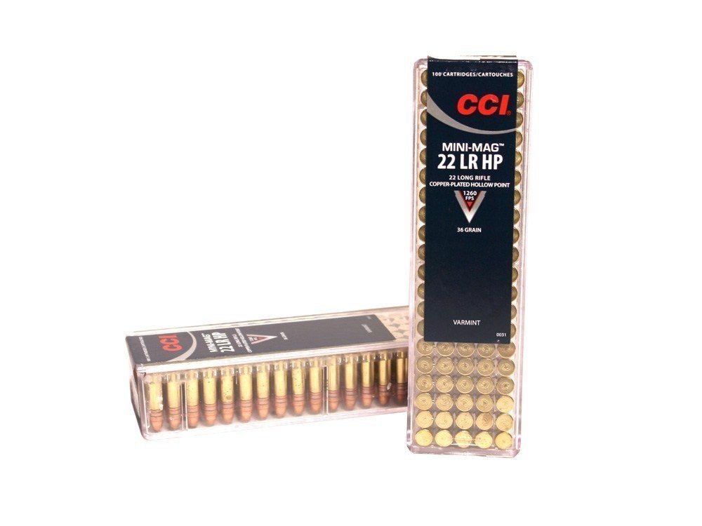 CCI 22 LR Mini-Mag High-Velocity 36 Gr CJHP Case of 5000 » Tenda Canada