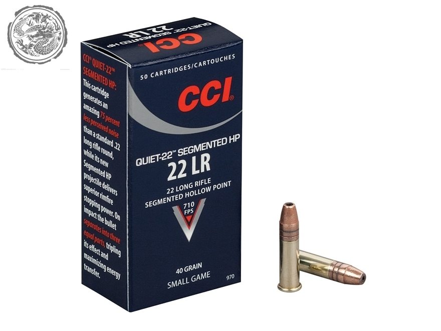 CCI Quiet 22 LR 40 Gr Segmented Lead HP Box of 50 » Tenda Canada