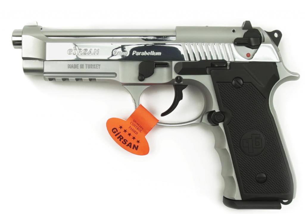 Girsan Compact MC Stainless 9mm 4.3" Pistol with Tactical Rail | Buy in ...