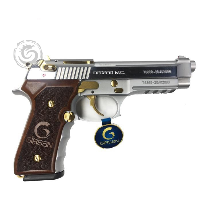 Girsan Regard Compact MC Gold Pieced W/rail 4.3" Pistol 9MM » Tenda Canada