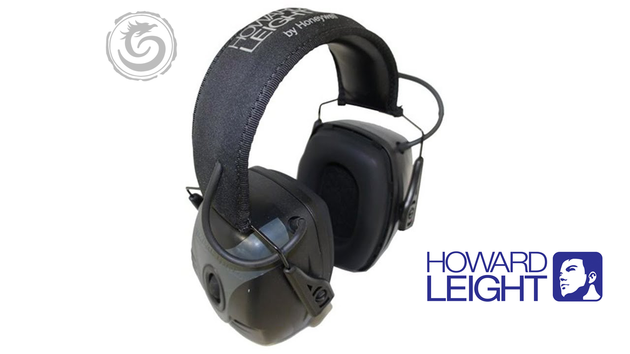 Howard Leight Impact Pro Electronic Earmuff NRR30 - BLACK & GRAY ...