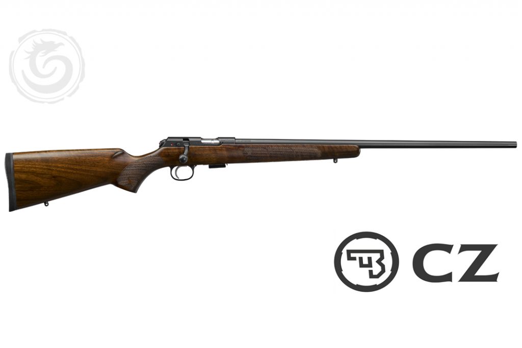 CZ 457 American 22 LR 24" Threaded Barrel 1/2x20 Walnut » Tenda Canada