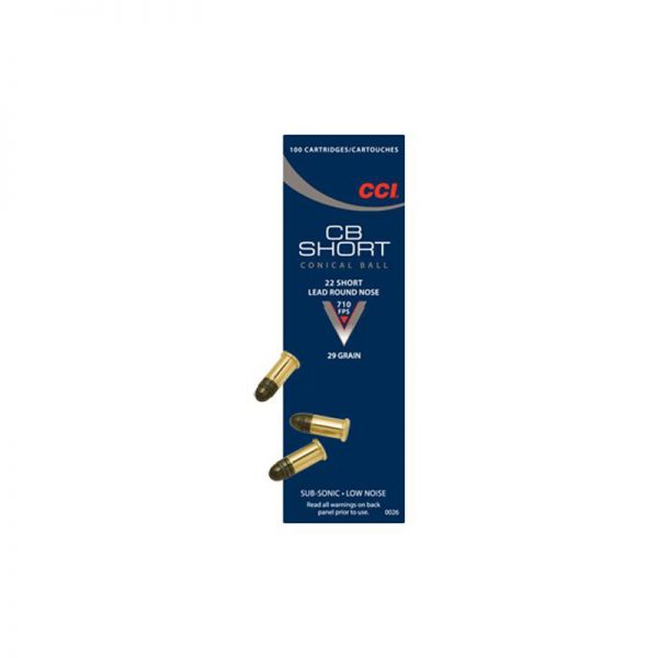 CCI 22 Short CB Rimfire Ammo 29 Gr LRN, Box of 100 » Tenda Canada