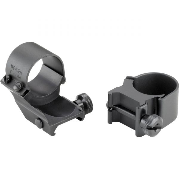 Weaver 30mm Detachable Top-Mount Extension Rings Low Black Matte 49150 ...