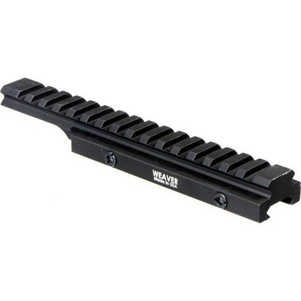 Weaver Flat Top Riser Rail (Tactical, Matte Black) » Tenda Canada