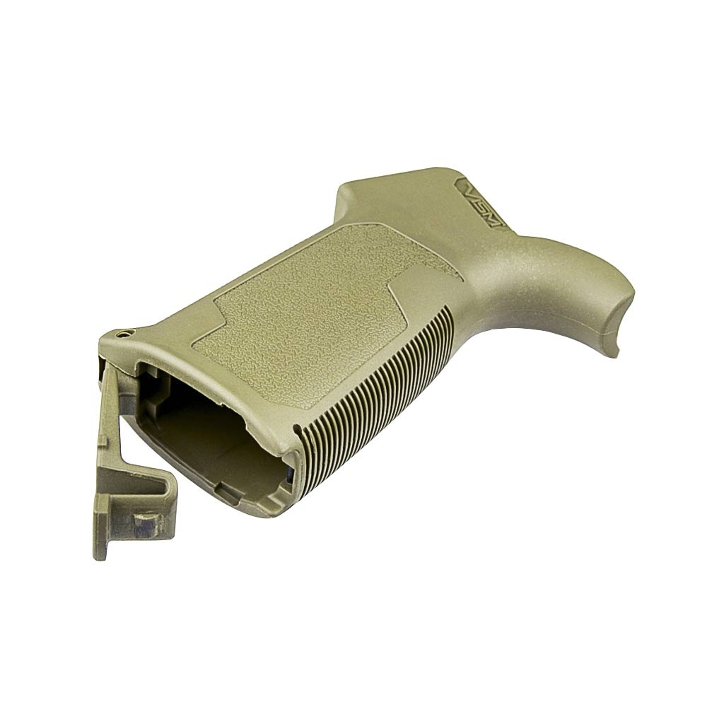 VISM Ar15 Ergonomic Pistol Grip w/ Storage - Tan » Tenda Canada