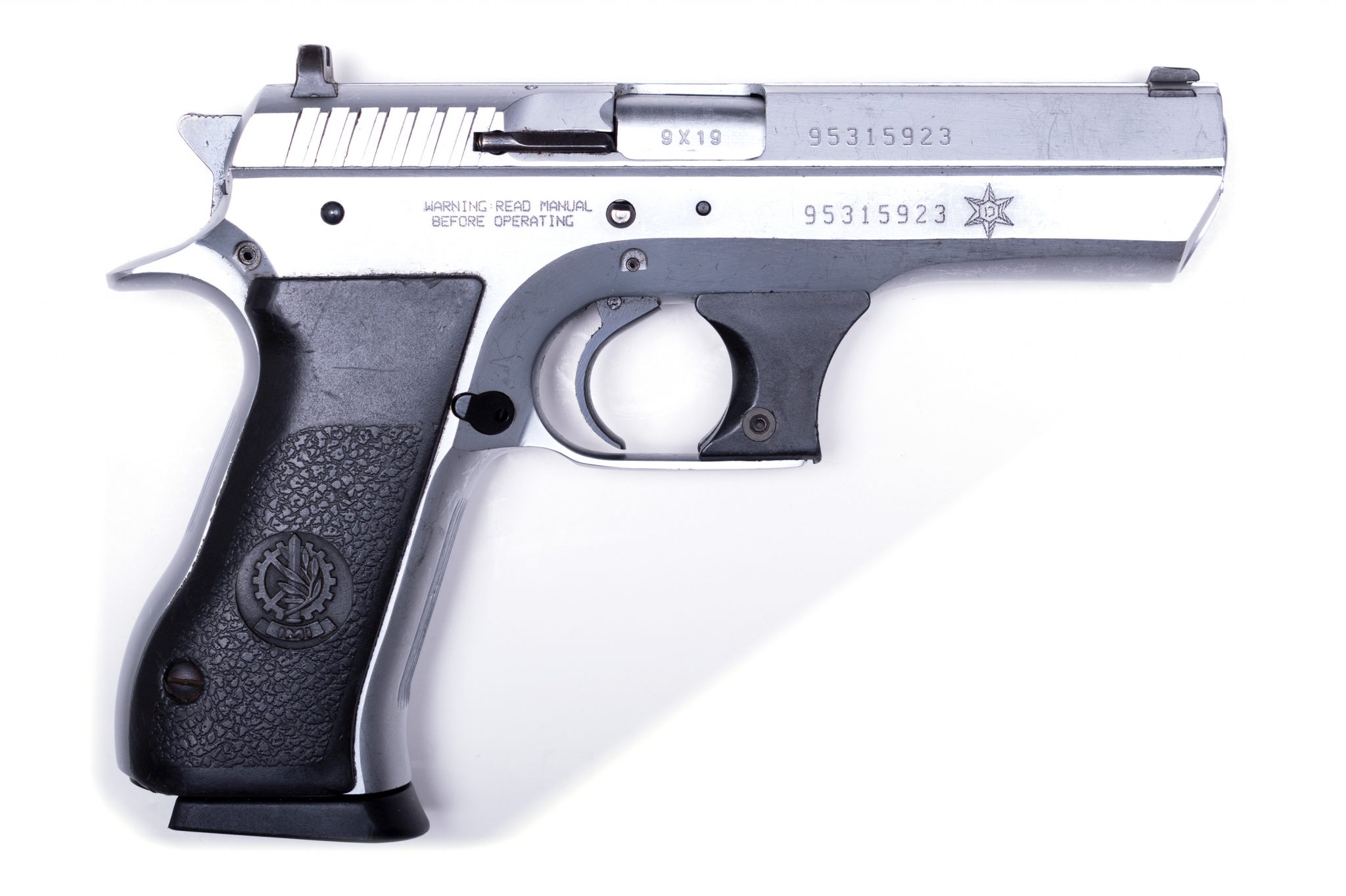 IWI JERICHO 941F HARD CHROME 9MM ISRAELI POLICE SURPLUS GRADE-1 » Tenda ...