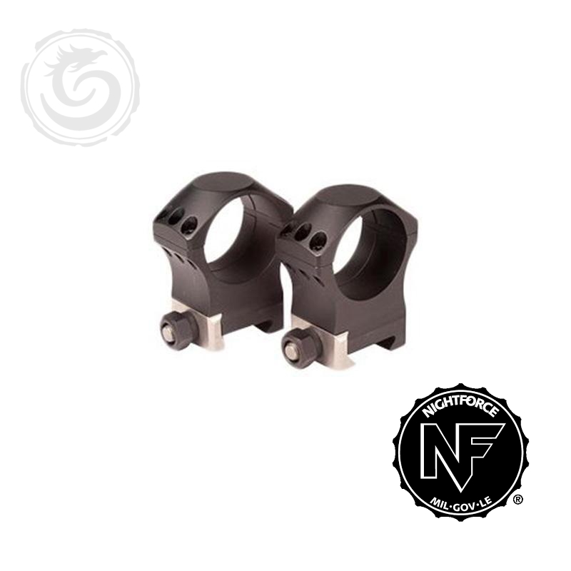 Nightforce X-TREME DUTY - ULTRALITE RINGS 34MM 1.125" High 6 Screw-A210 ...