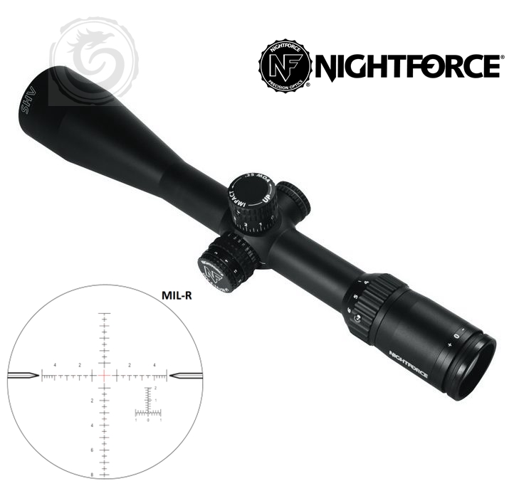 Nightforce SHV 4-14x50 F1 .1 MIL -illuminated Mil-R reticle - C557 ...