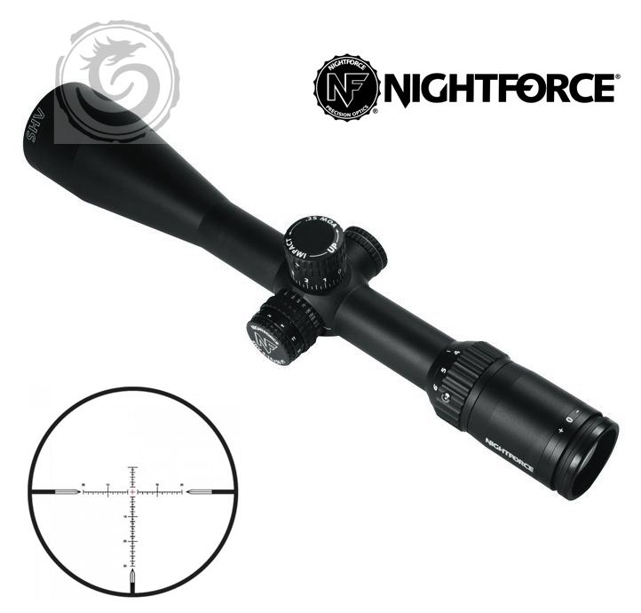 Nightforce SHV 4-14x50 F1 .25 MOA-illuminated MOAR reticle - C556 ...