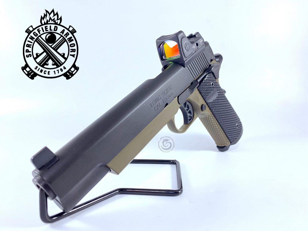 Springfield Armory TRP 1911A1 Pistol 10mm 6in 9rd OD Green With RMR ...