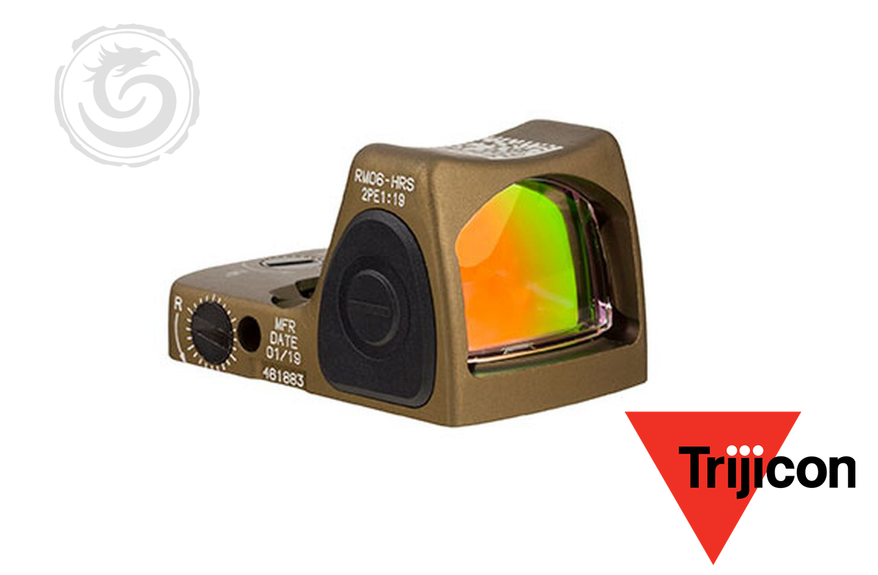 Trijicon RM06 RMR Sight Adjustable LED Type 2 - 3.25 MOA, Coyote Brown ...