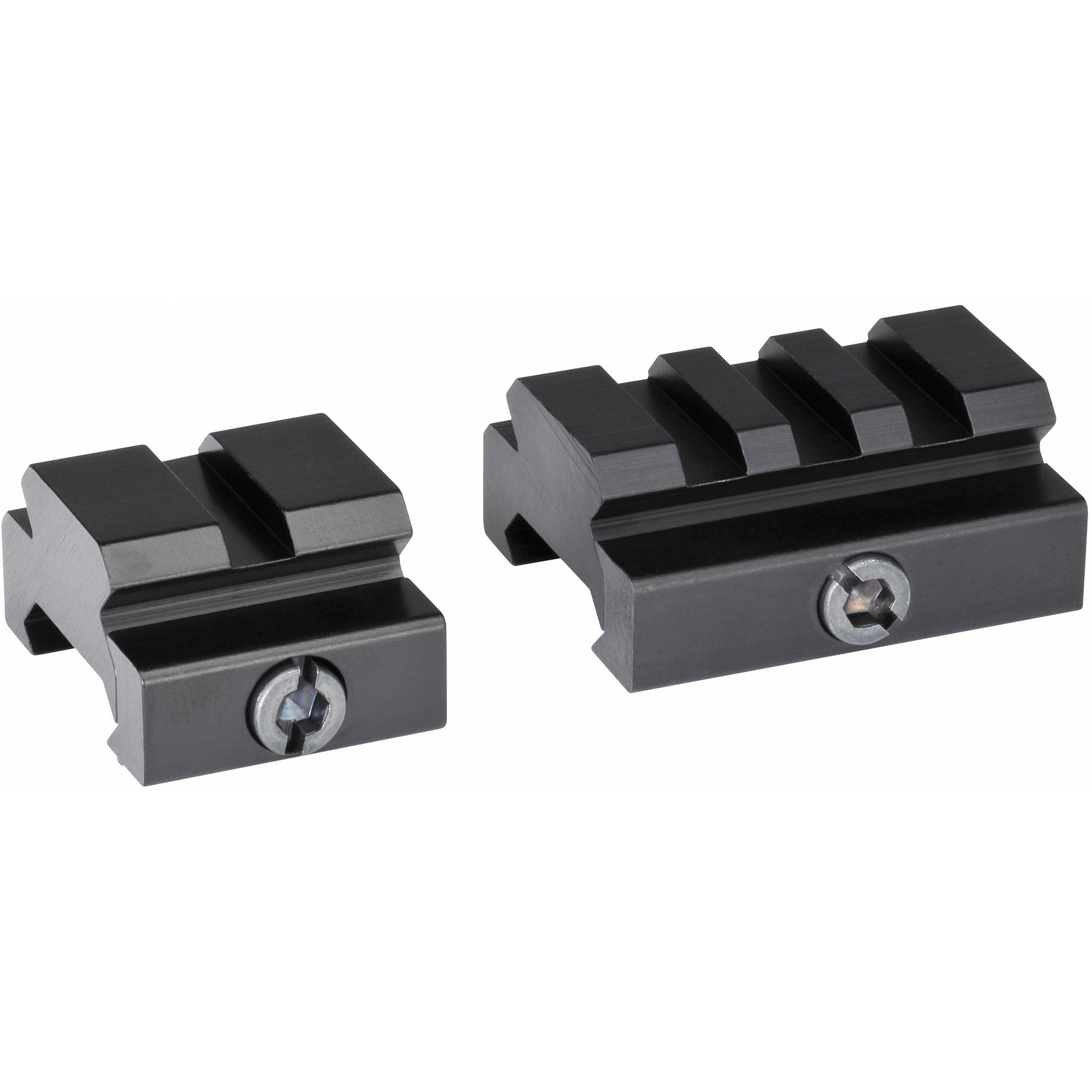 Weaver Picatinny Riser Set (1/2" Height, Matte Black) » Tenda Canada