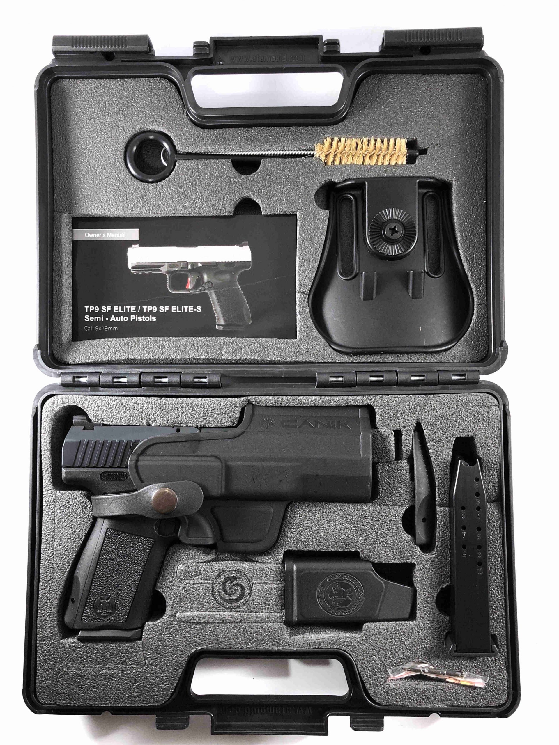 Canik TP9SF Elite 9mm Pistol 4.19" Barrel Black Finish HG4190-N » Tenda ...