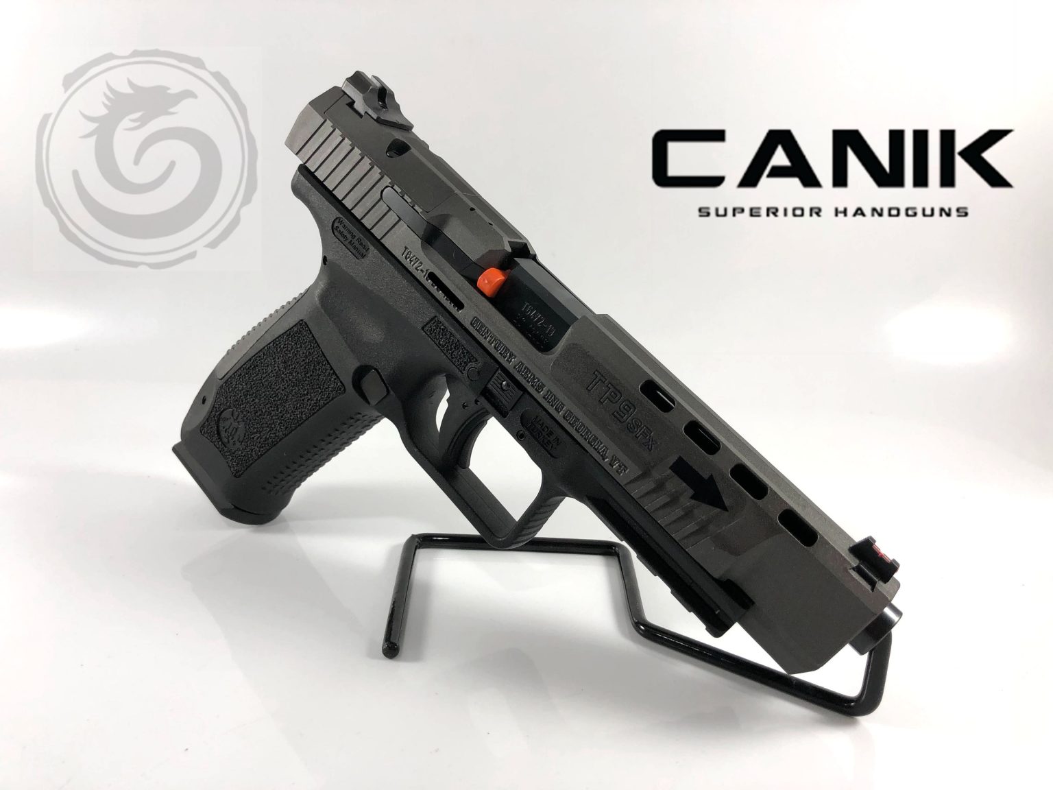 Canik TP9SFx 9mm Pistol Optic-Ready, Grey 10+1 Rounds HG4192G-N » Tenda ...