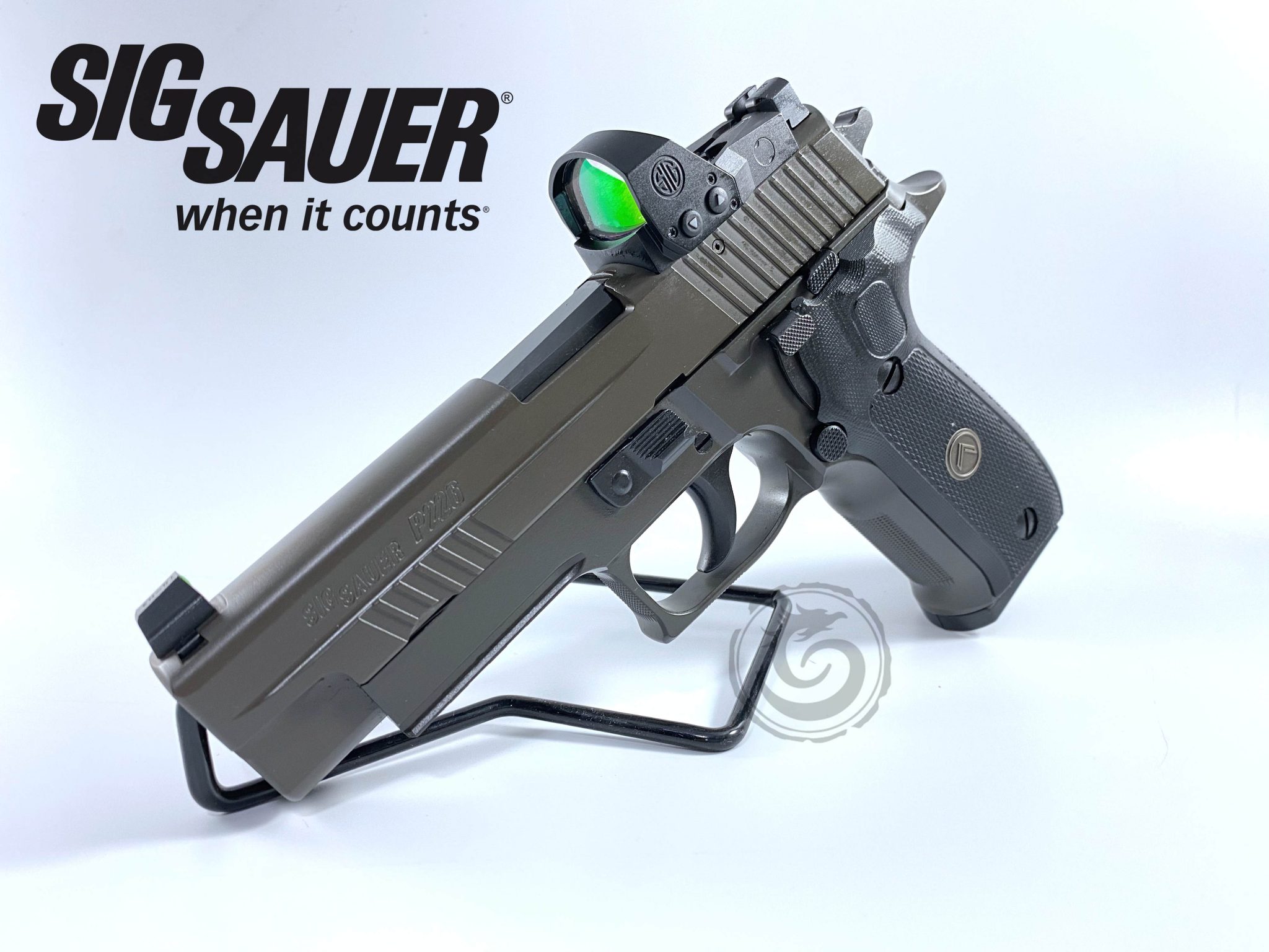Sig Sauer P226 Legion RXP 9mm 4.4" Gray DA/SA Pistol w/ROMEO1 PRO #26R ...