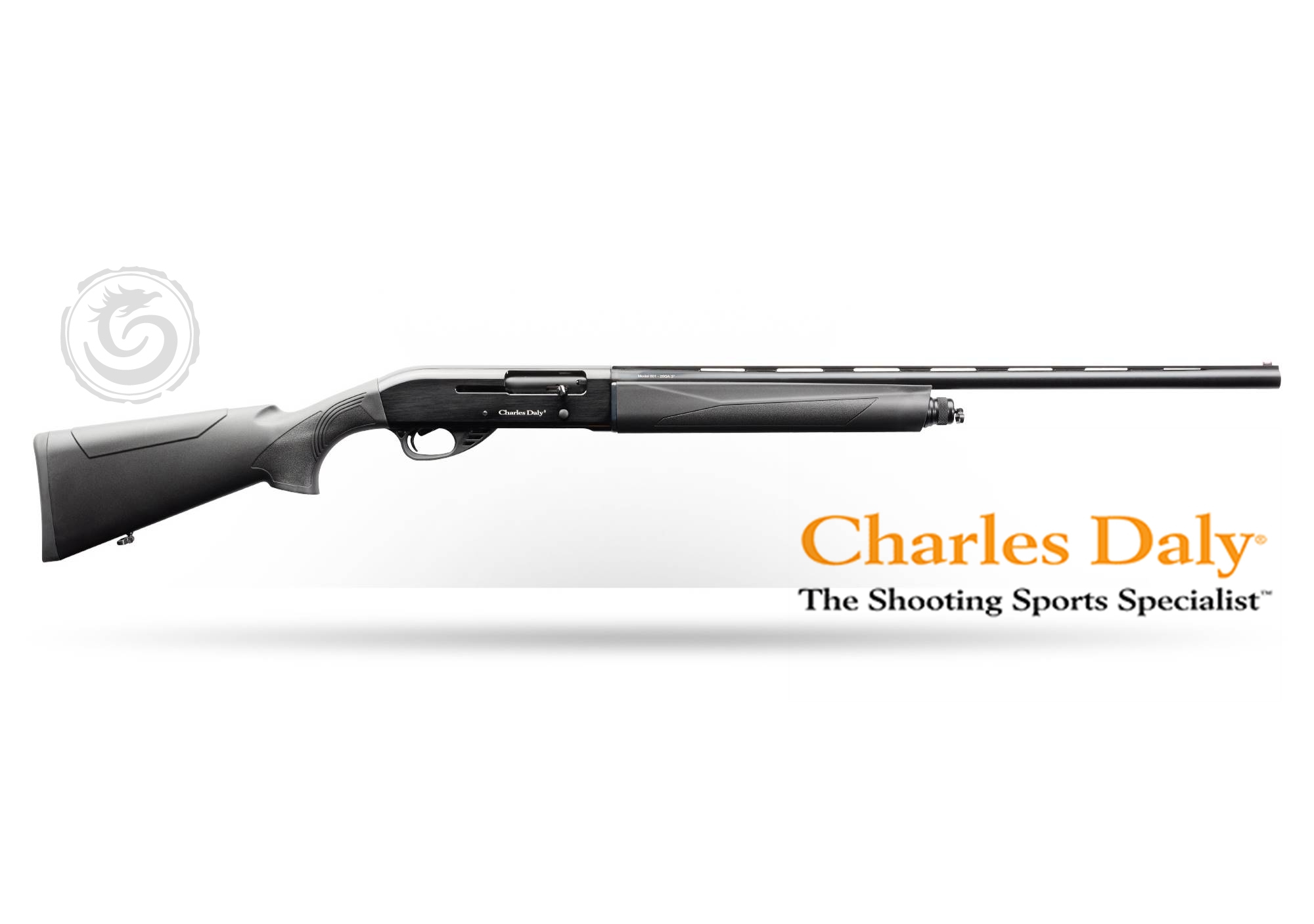 Charles Daly 601 Semi-Auto 20 Ga 26" BBL 3"Cham Shotgun - Synthetic ...