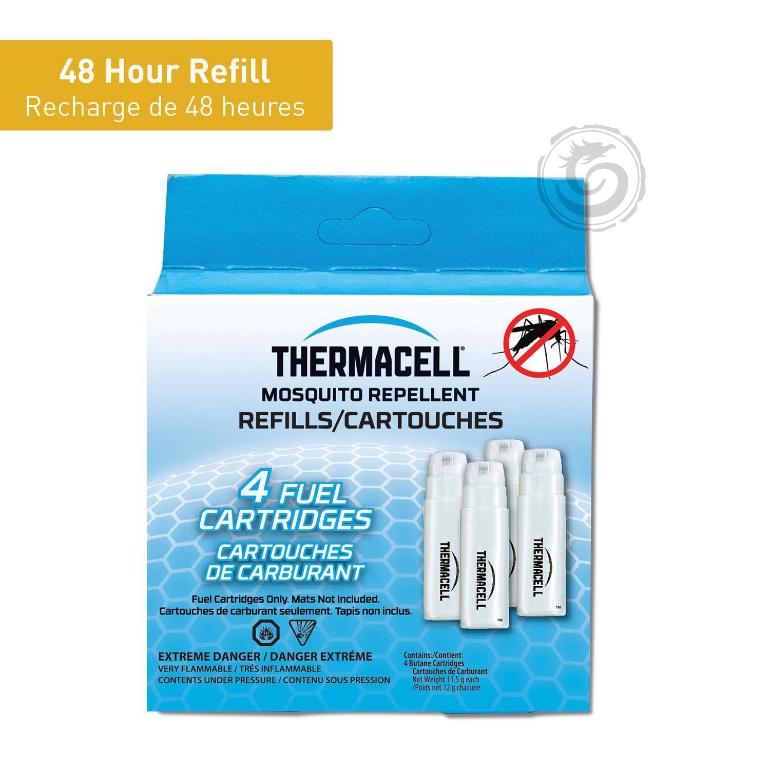 THERMACELL Fuel Cartridge Refills - 4 Pack » Tenda Canada