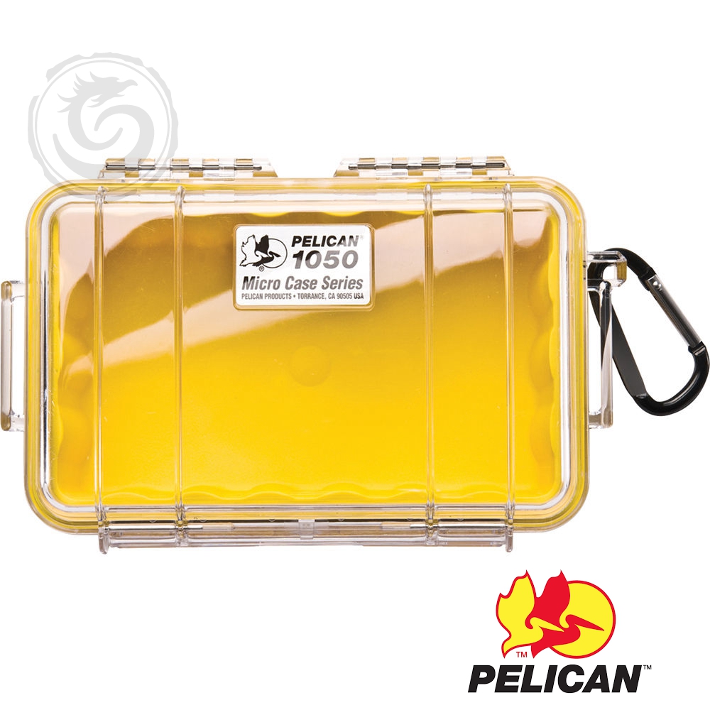 Pelican 1050 Clear Micro Case (Yellow) » Tenda Canada