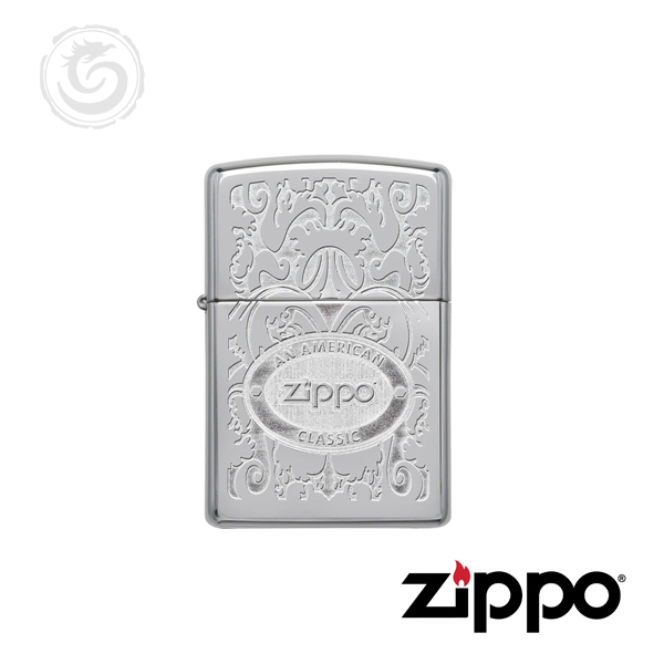ZIPPO - American Classic Windproof Lighter With Crown Stamp - 24751 ...