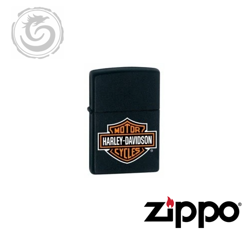 ZIPPO - Harley-Davidson Classic Logo Black Matte Lighter - 218HD.H252 » Tenda Canada