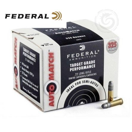Federal AutoMatch 22 LR 40 Gr LRN Case of 3250 » Tenda Canada