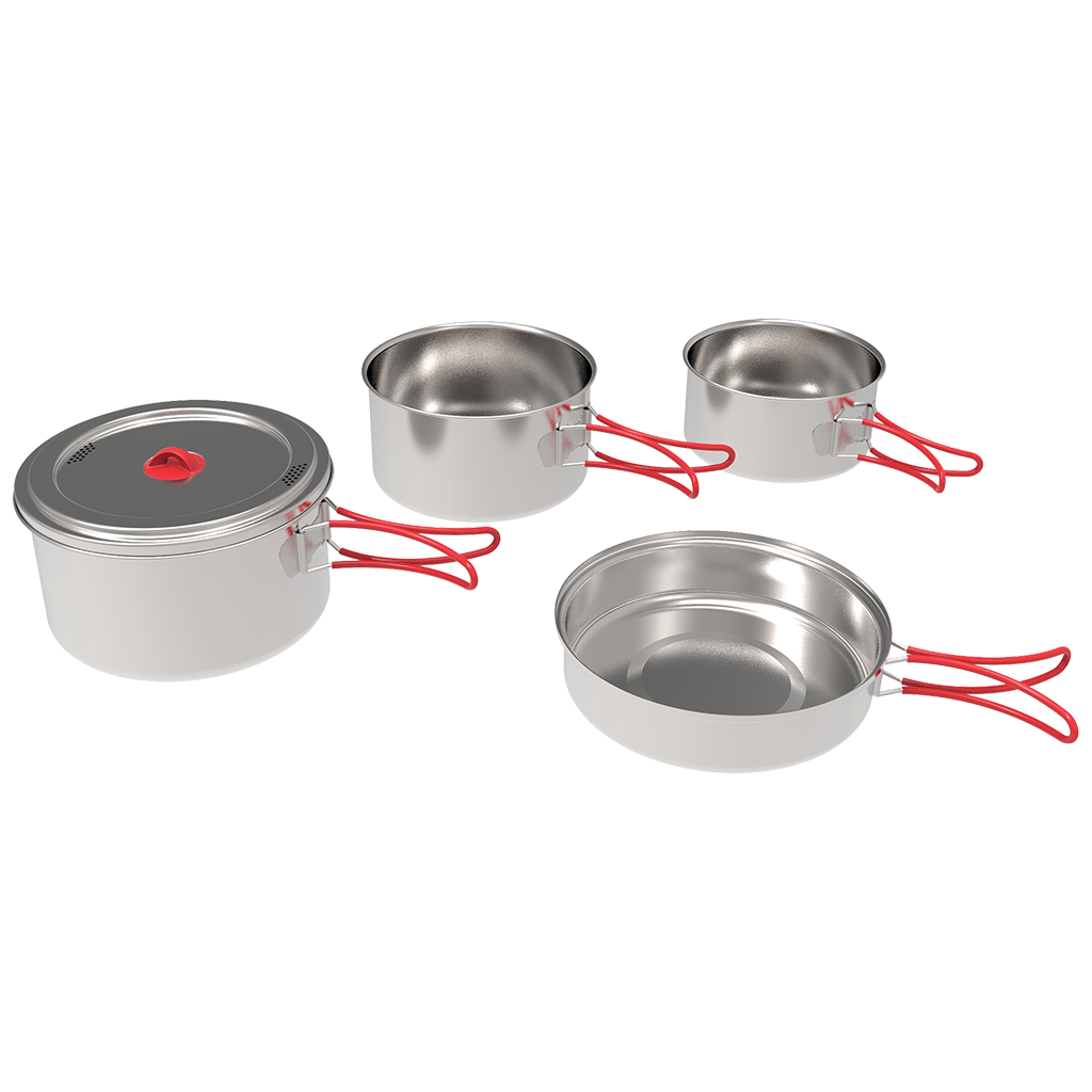 Coghlan's STAINLESS STEEL POT SET » Tenda Canada