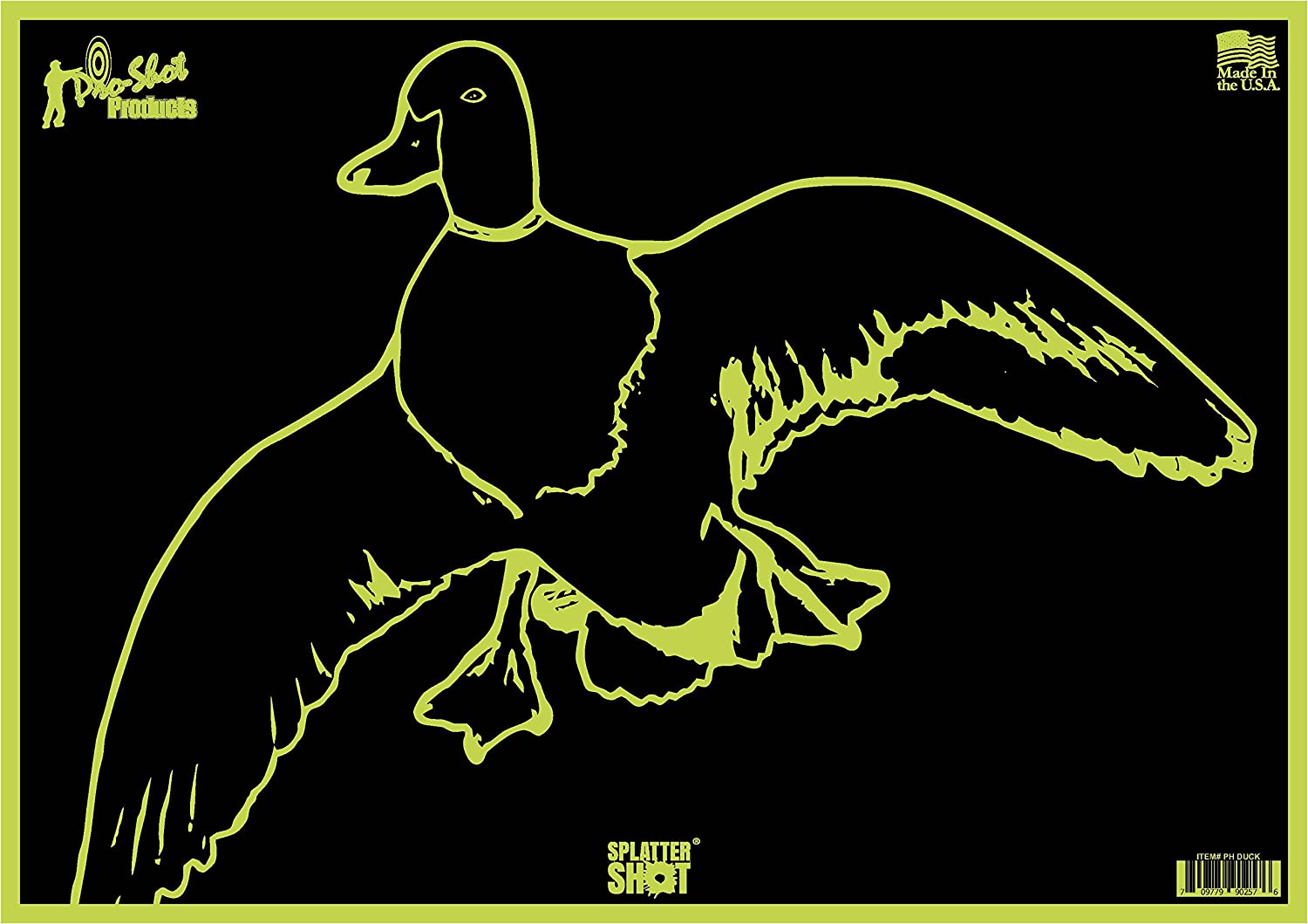 Pro-Shot 12" x 18" SplatterShot® DUCK PRE-HUNT Pattern Target - 8 Pack ...
