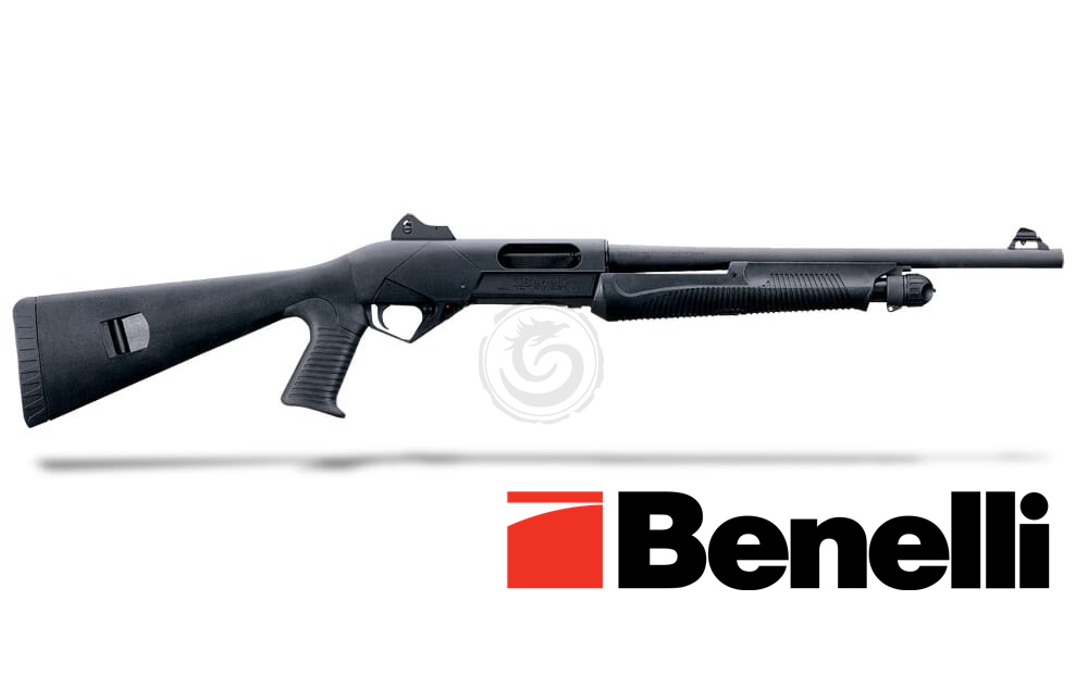 Benelli Super Nova Tactical 12Ga 3-1/2"Chamber 18.5"Barrel Pistol Grip ...