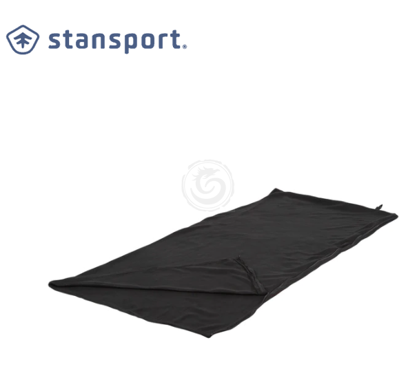 Stansport Fleece Sleeping Bag - Black » Tenda Canada
