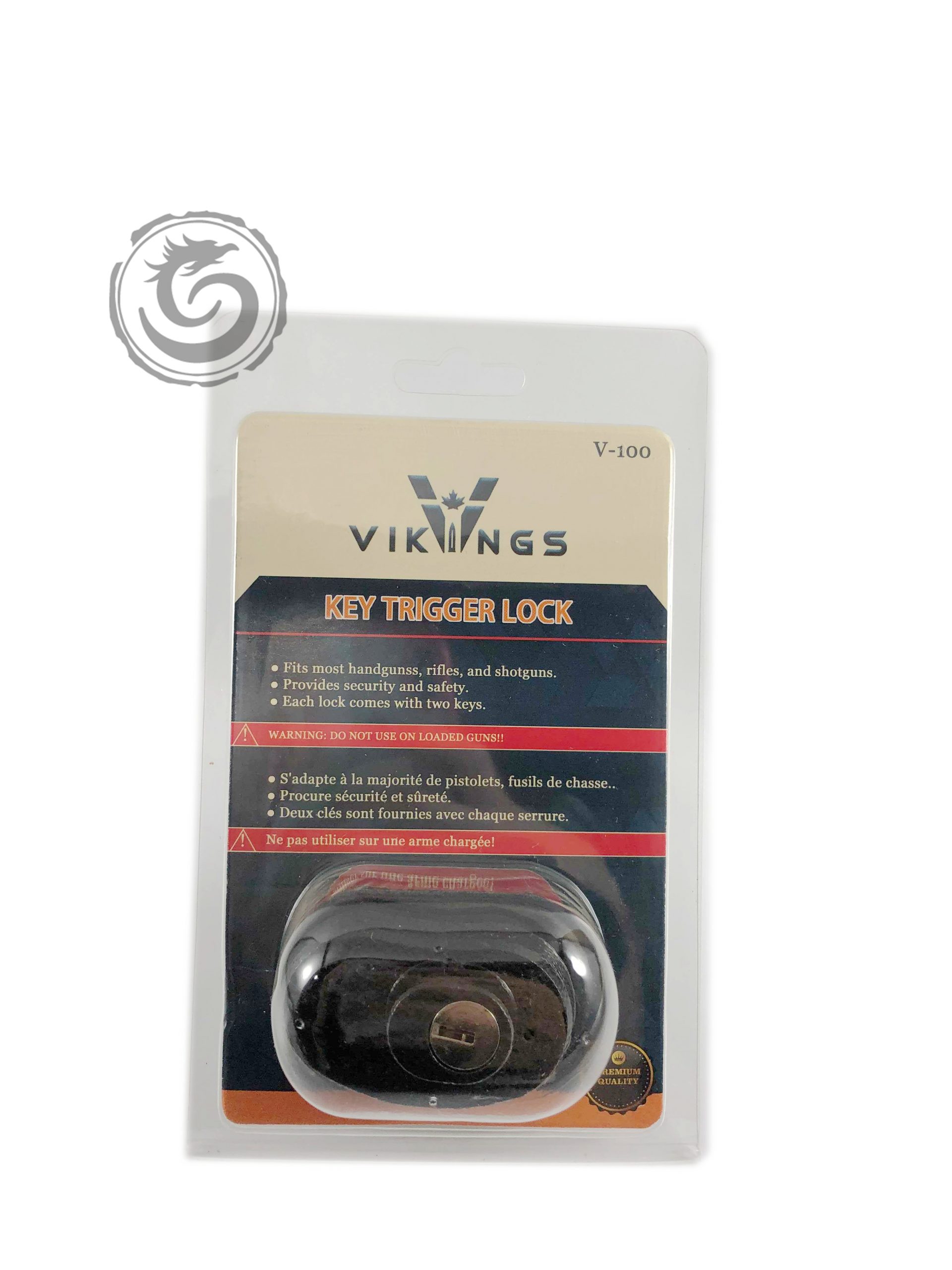 Vikings Key Style Trigger Lock - V100 » Tenda Canada