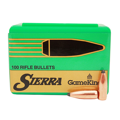 Sierra GameKing 22 Cal (.224 Dia.) 55 Gr SBT Bullets Box of 100 | Buy ...