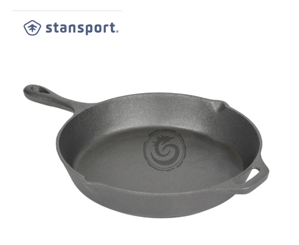 STANSPORT NON-SEASONED CAST IRON SKILLET » Tenda Canada