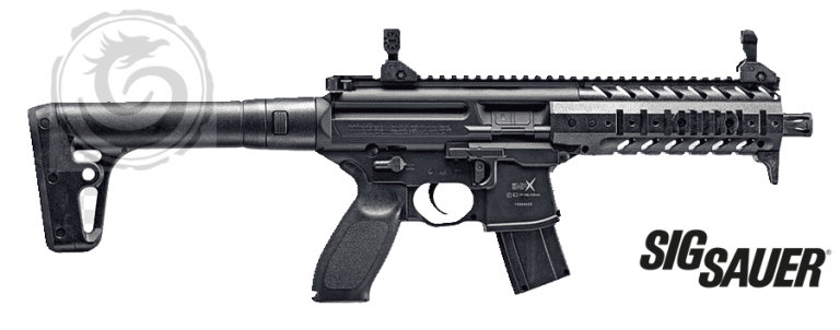 SIG SAUER MPX ASP CO2 Semi Auto Air Rifle .177 Caliber 30 Rounds ...