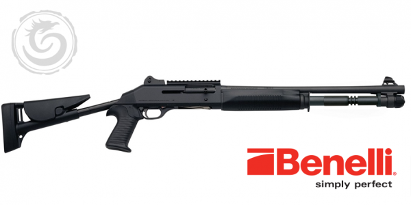 Benelli M4 Tactical 12 Ga 3" 18.5" Black 5+1 Semi Shotgun w/ Tele Stock ...