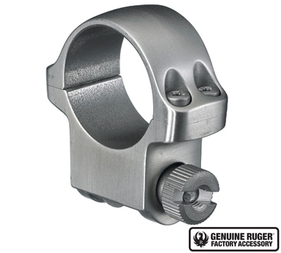 Ruger 1" For 42mm Scope Ring 4K Medium Stainless Steel 90282 » Tenda Canada