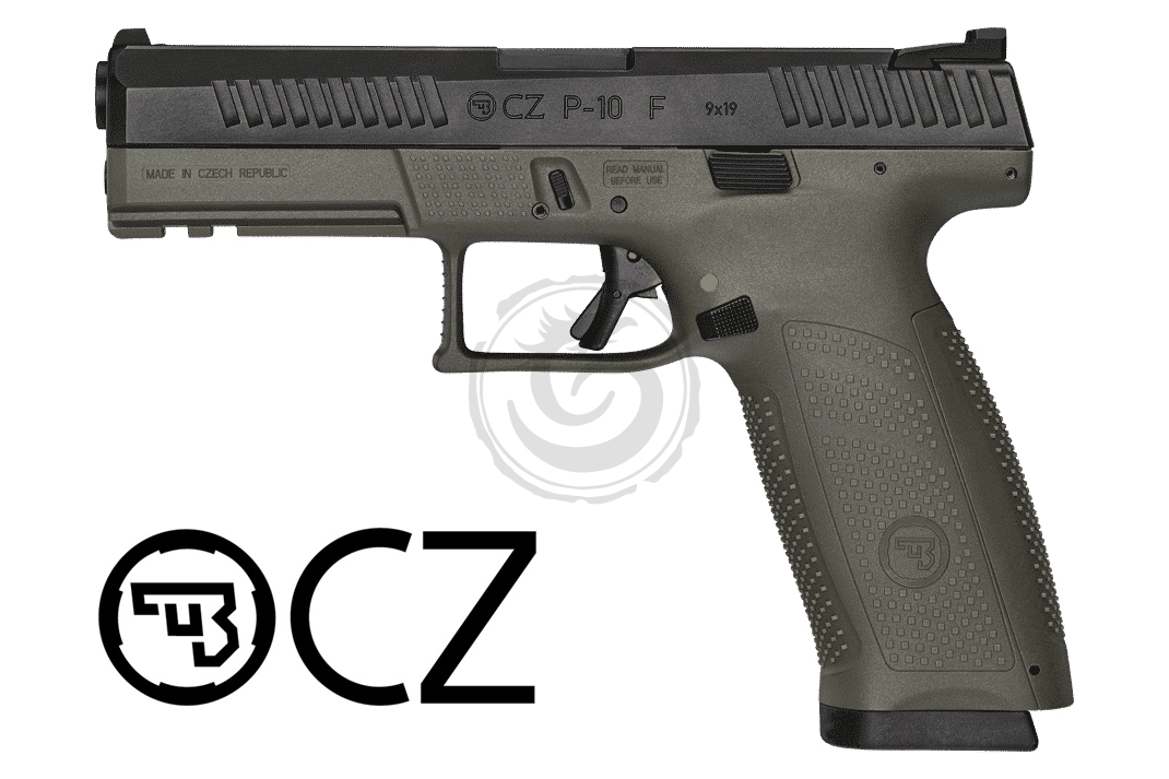 CZ P10 F OD Green 9mm Semi Auto Pistol 4.5" Barrel 10+1 | Buy in Canada ...