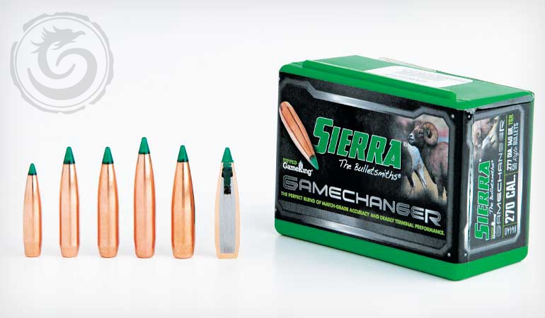 Sierra Tipped GameKing 30 Cal (.308 Dia.) 165 Gr GameChanger Bullets ...
