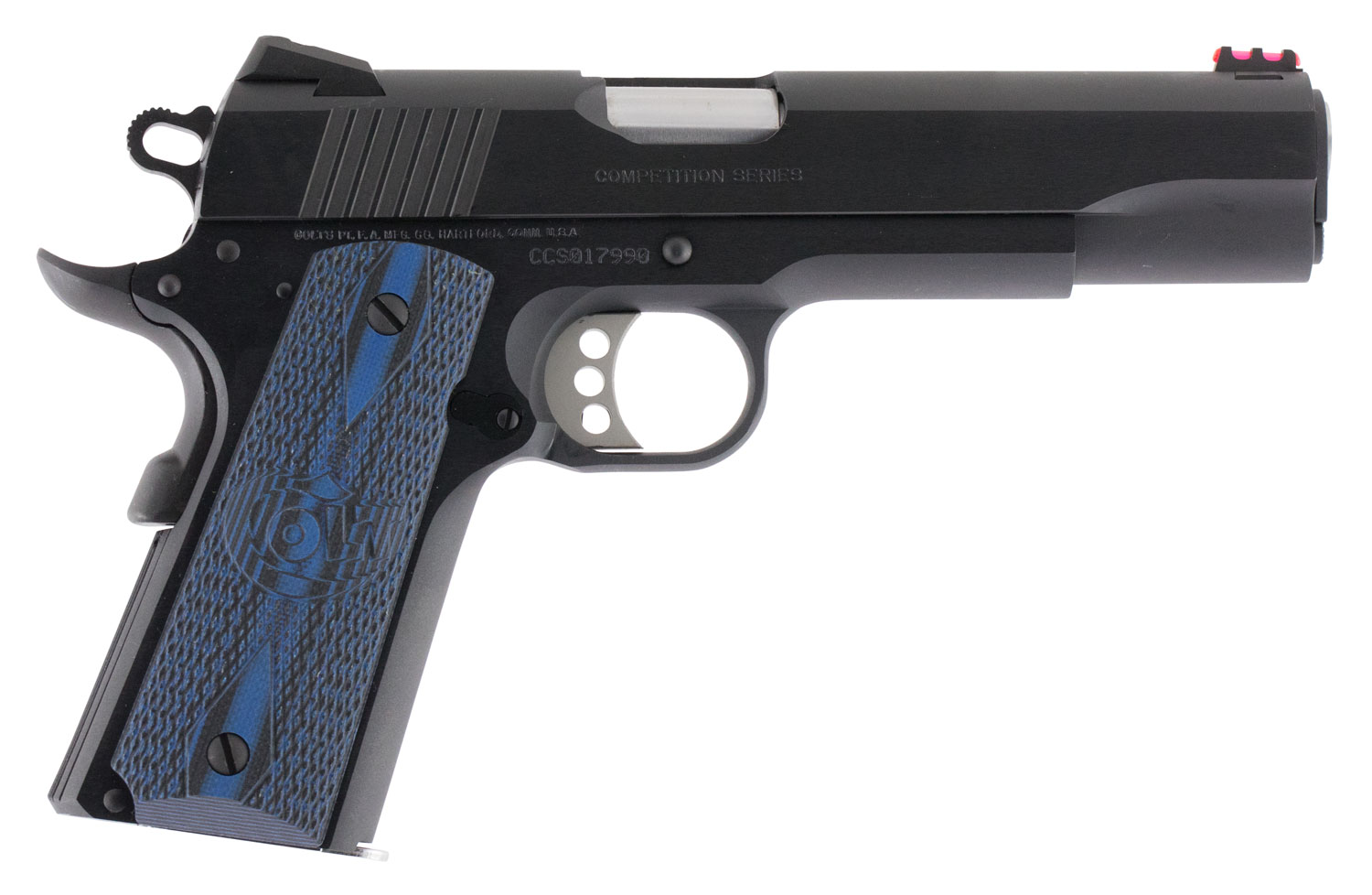 Colt 1911 Competition 45ACP Government Frame Pistol Blued Finish ...