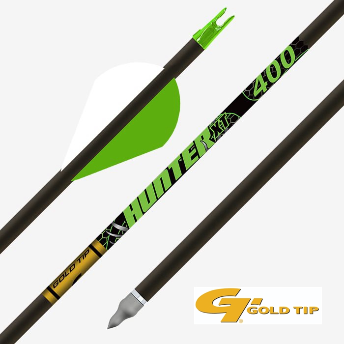GOLD TIP GOLD TIP HUNTER XT – 400 BLACK PACK OF 4 » Tenda Canada