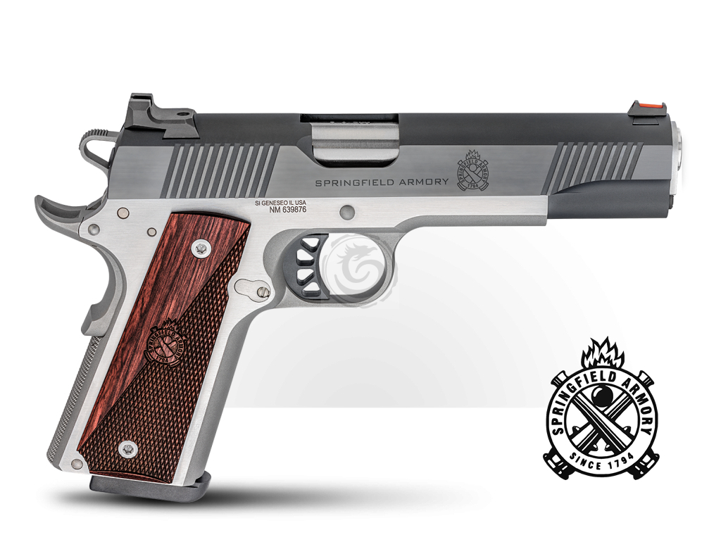 Springfield 1911 Ronin Operator 9mm 5" Barrel 9+1 Rounds Stainless ...