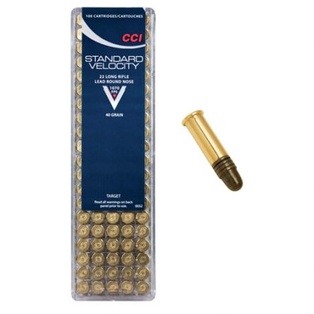 CCI Standard Velocity 22 LR 40 Gr LRN, Box of 100 | Buy in Canada | Gotenda
