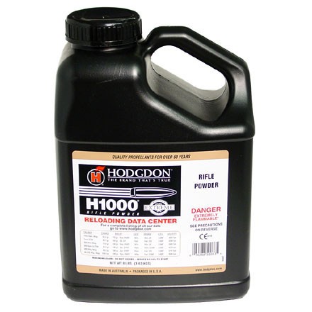 Hodgdon H1000 Smokeless Powder 8 lb » Tenda Canada