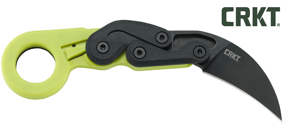 CRKT Provoke Grivory Morphing Karambit Knife - Green » Tenda Canada