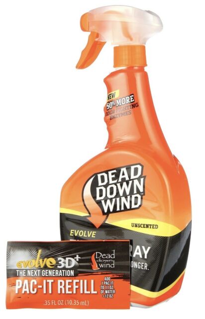 Dead Down Wind Odor Eliminating Field Spray 32 Oz 3 Pac-it Refills ...