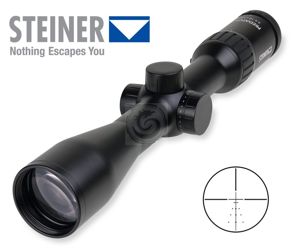 Steiner Rifle Scope Predator 4, 2.5-10x42 (S3i Reticle) » Tenda Canada