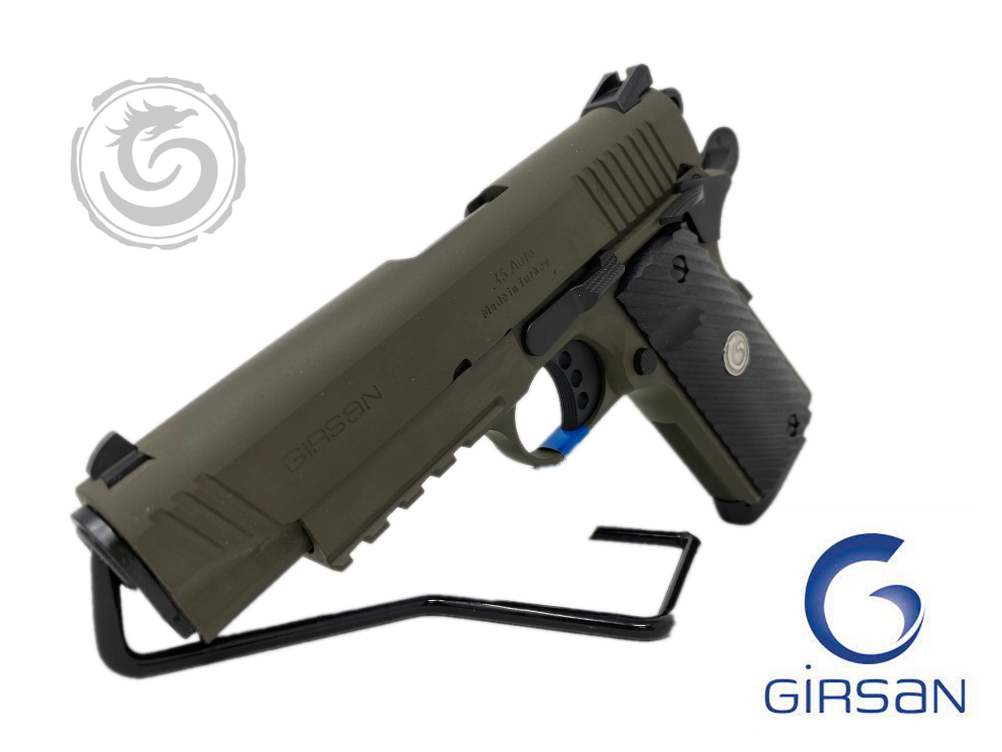 Girsan MC 1911 Compact 4.25" Pistol 45ACP-OD Green | Buy in Canada ...