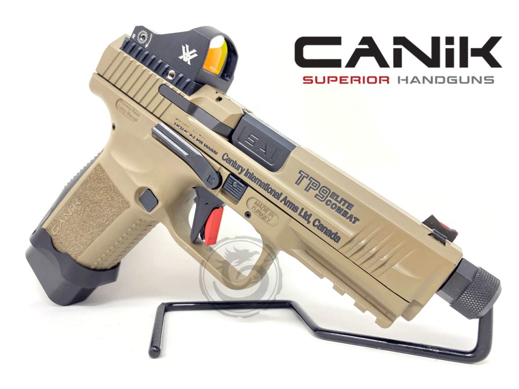 Canik TP9 Elite Combat Semi-Auto Pistol 9mm 4.73" Threaded Barrel W ...