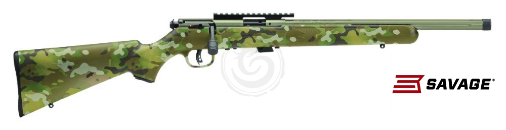 Savage 93 FV-SR Bolt Action 22 WMR Bazooka Green Rifle » Tenda Canada
