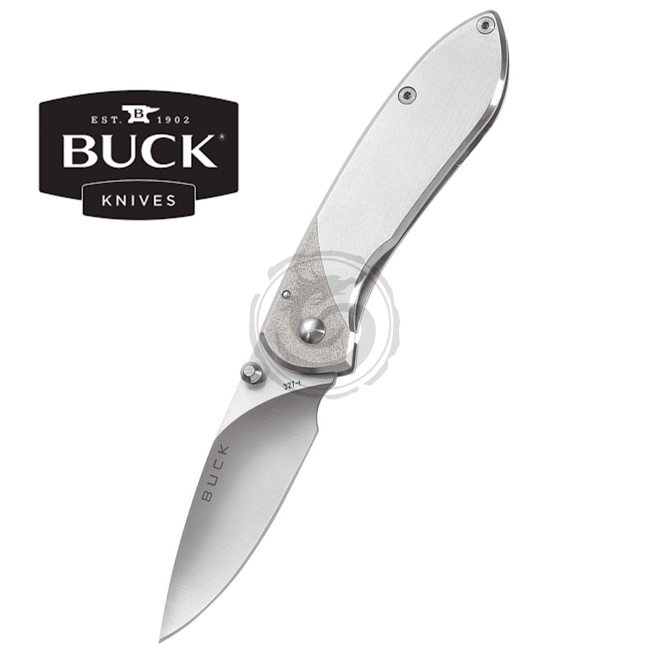 Buck Knives 327 Nobleman Stainless Folding knife, Clam » Tenda Canada